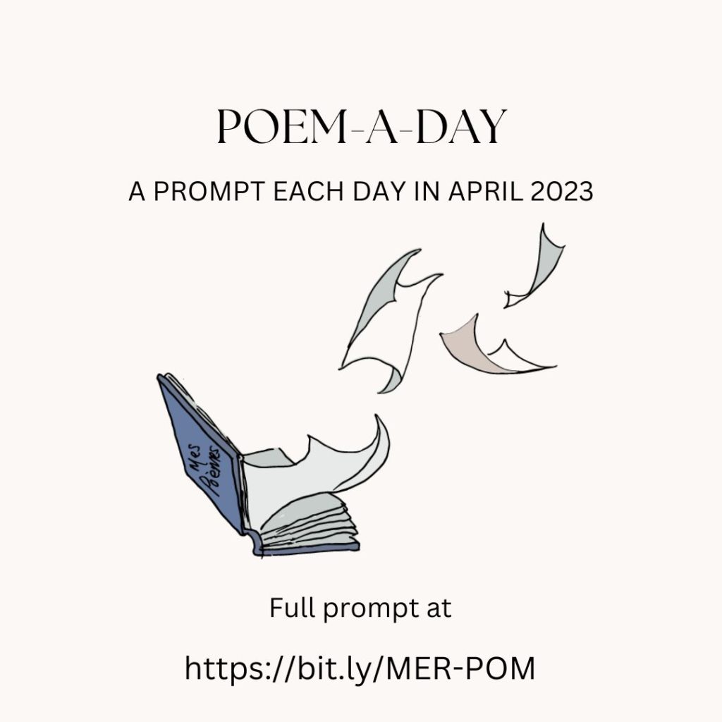 April Poem-a-Day Challenge - MER - Mom Egg Review