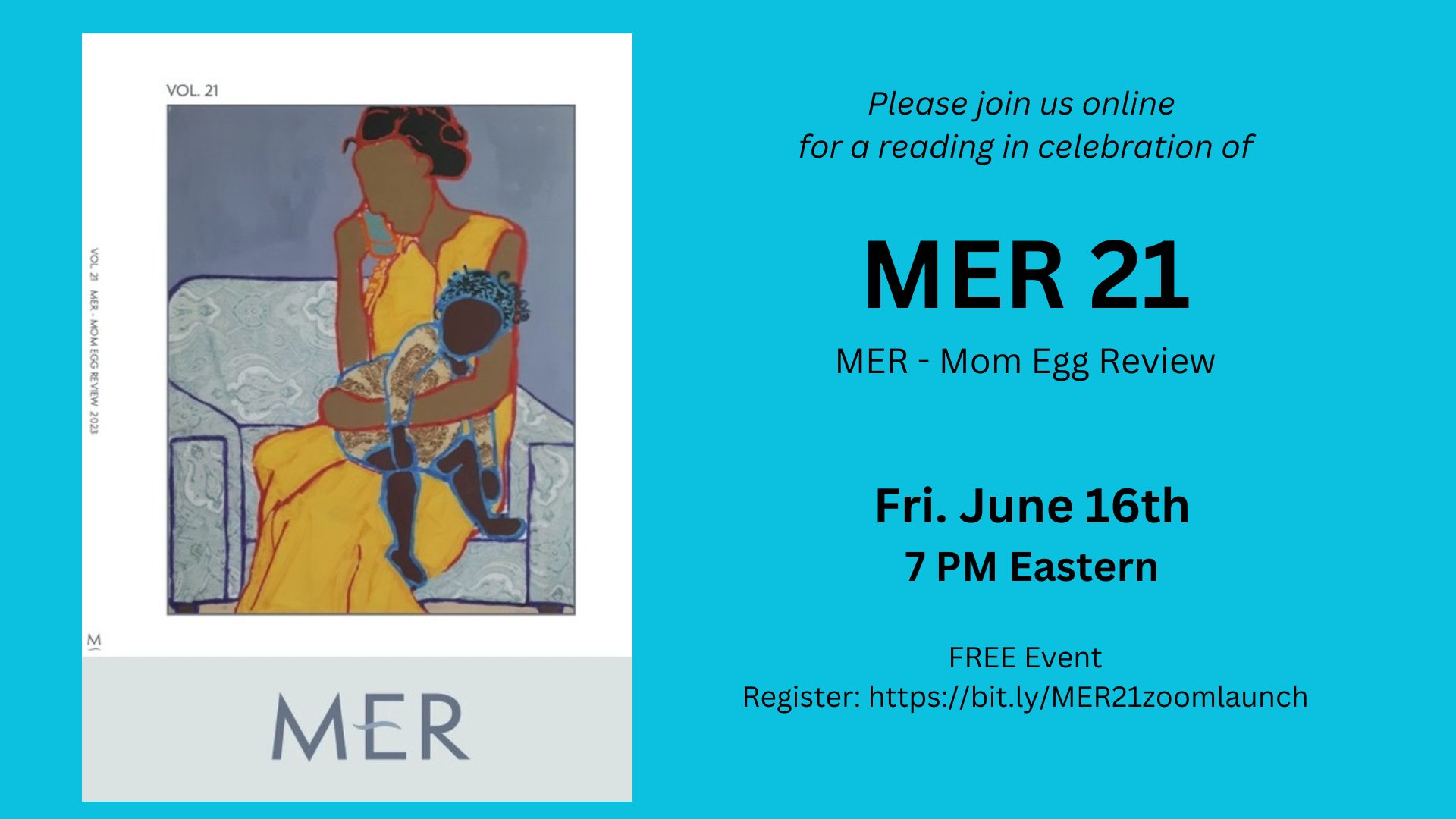 MER 21 Online Launch Reading - MER - Mom Egg Review