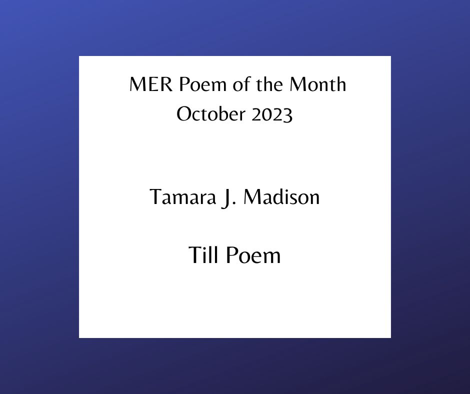 Poem of the Month - October 2023 - MER - Mom Egg Review