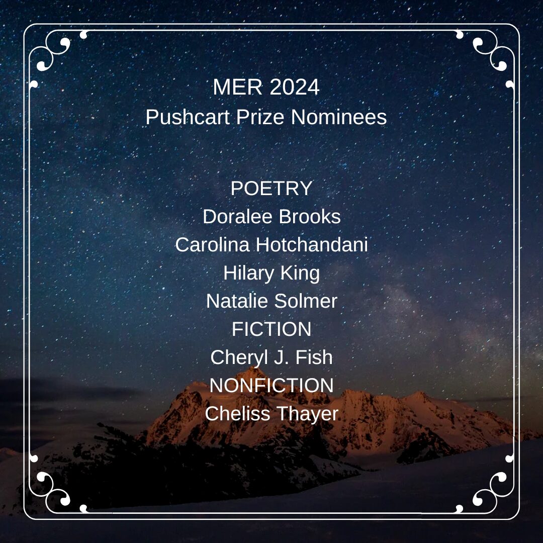 MER's 2024 Pushcart Prize Nominees - MER - Mom Egg Review