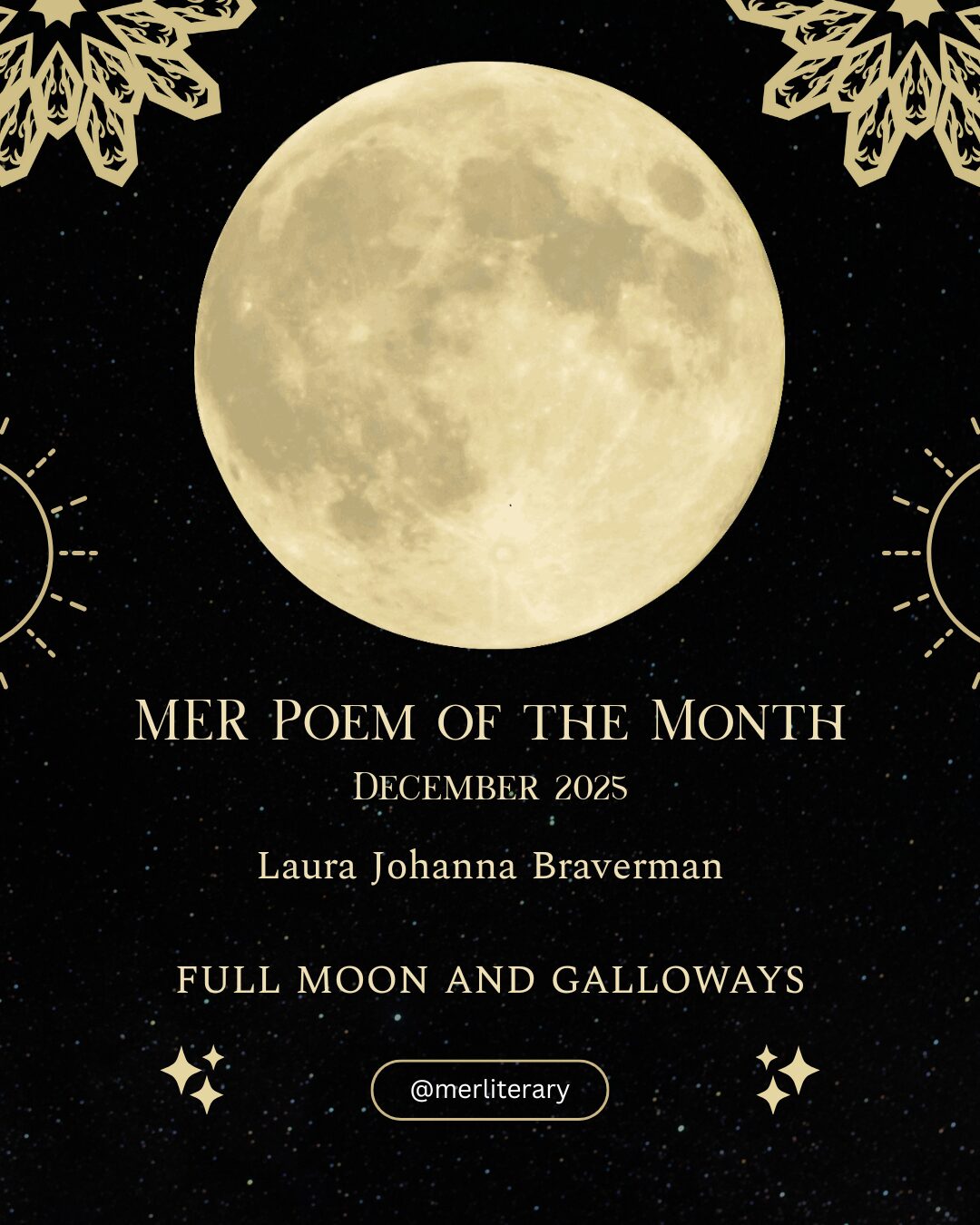 Poem of the Month - December 2025 - MER - Mom Egg Review